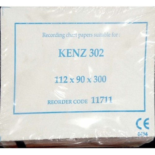 ECG PAPER KENZ 302 ( 112mm X 90mm X 300mm)